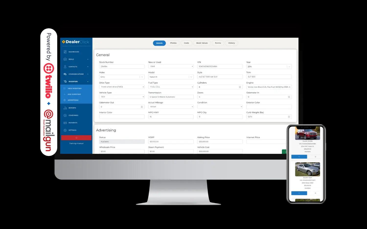 Dealer Management System | Inventory, CRM, Websites